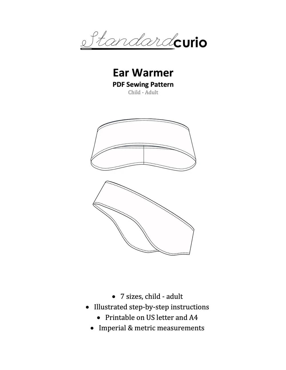 Garrison Cap Sewing Pattern