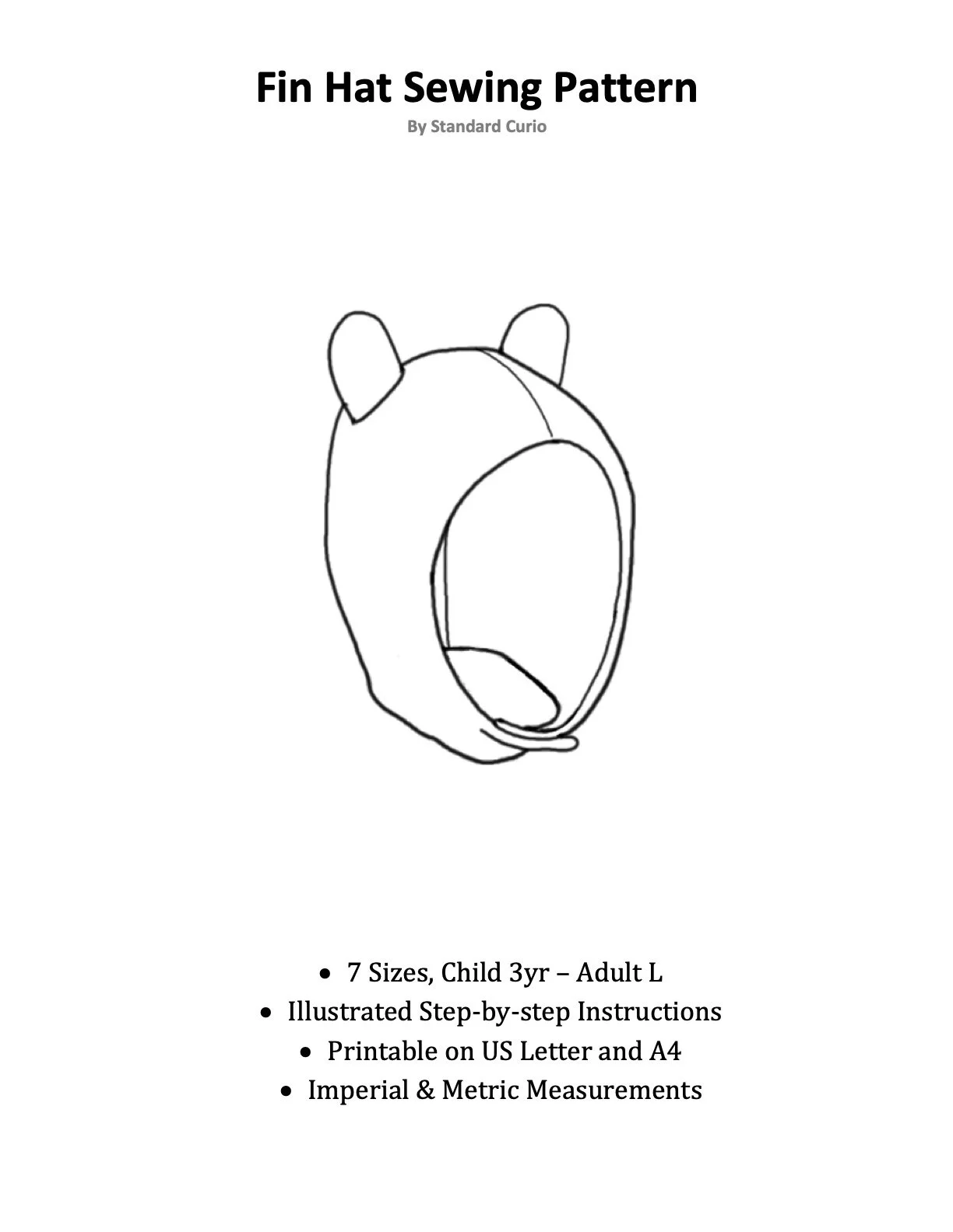 Sewing Patterns — Standard Curio