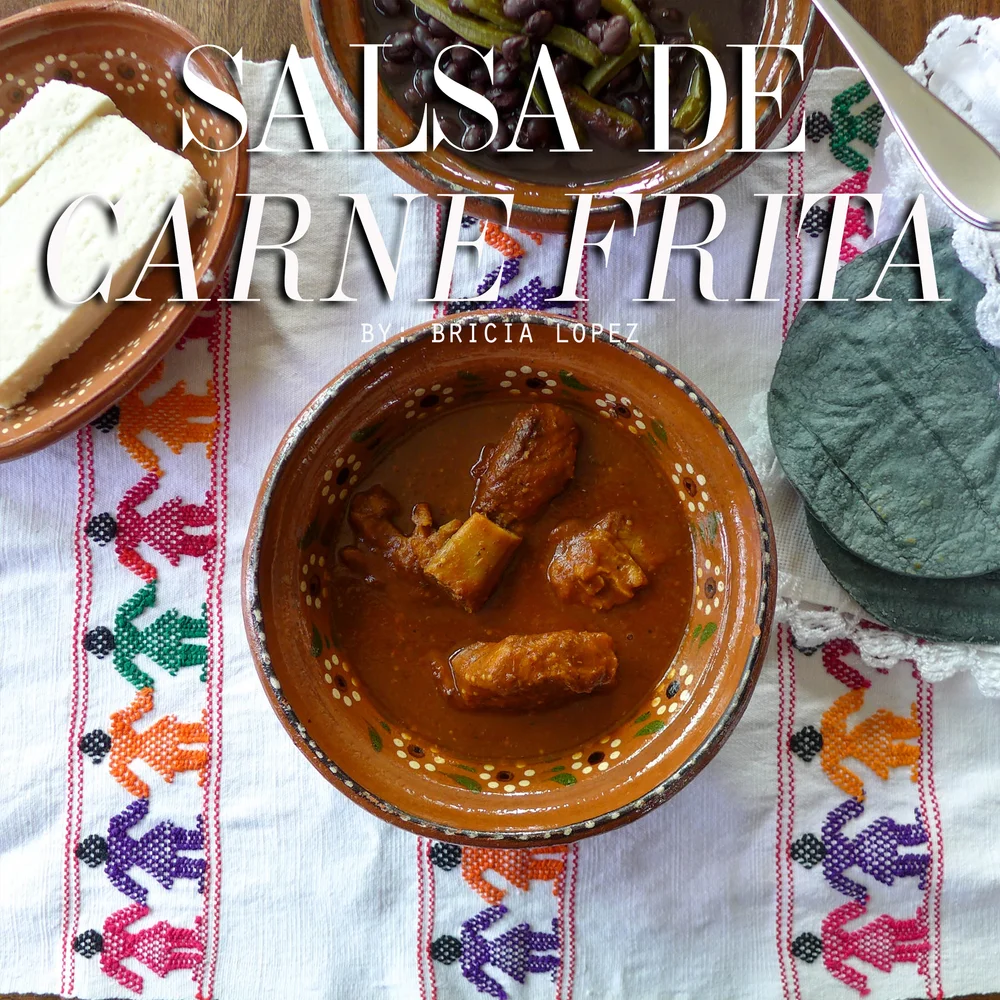 SALSA DE CARNE FRITA RECIPE — MOLE & MORE