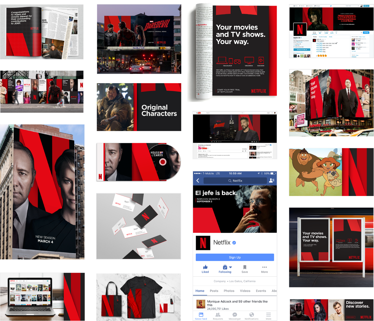 Netflix — Adam Brandon — Design + Direction for Brands.
