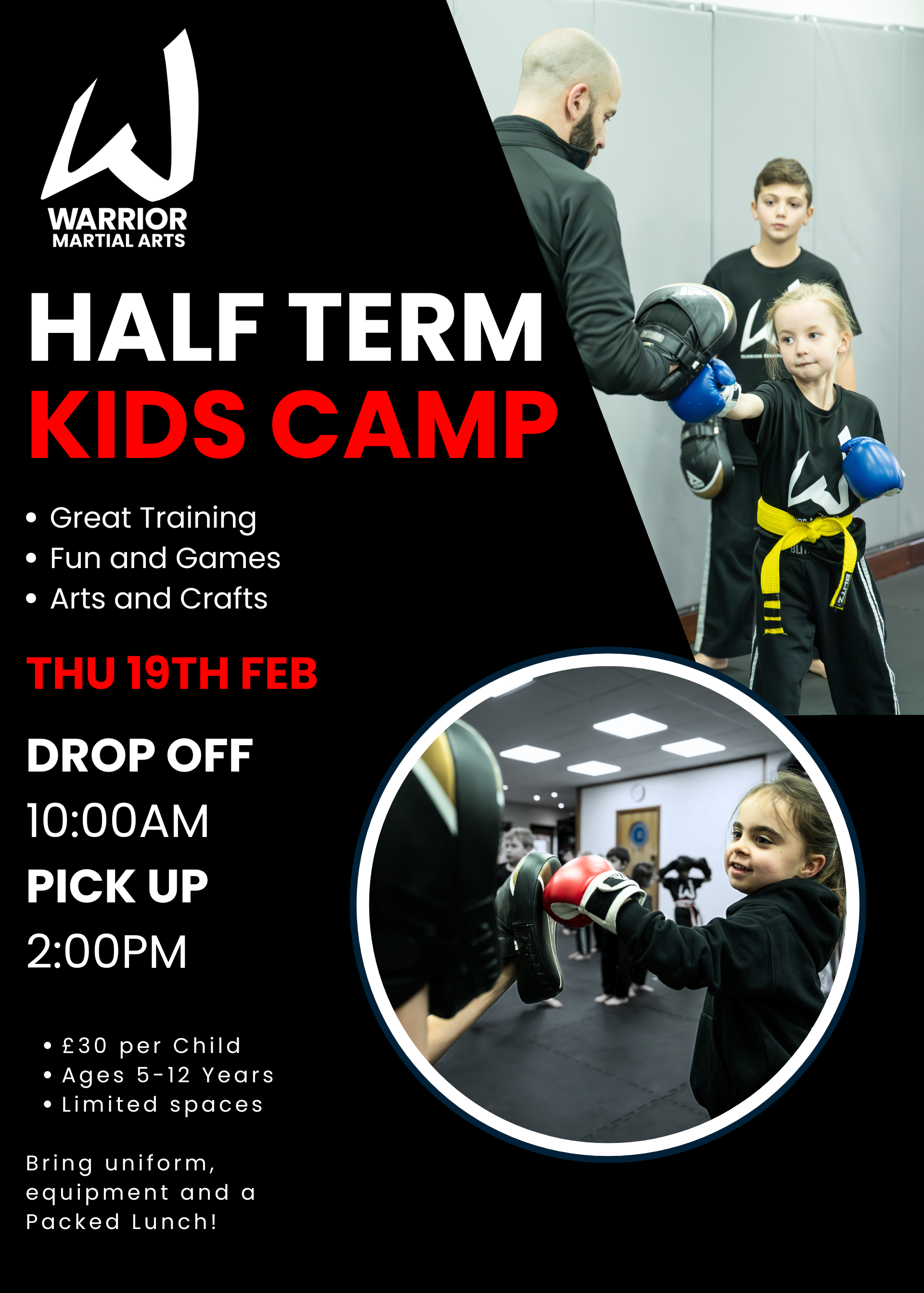 Half Term Camp — Warrior Martial Arts