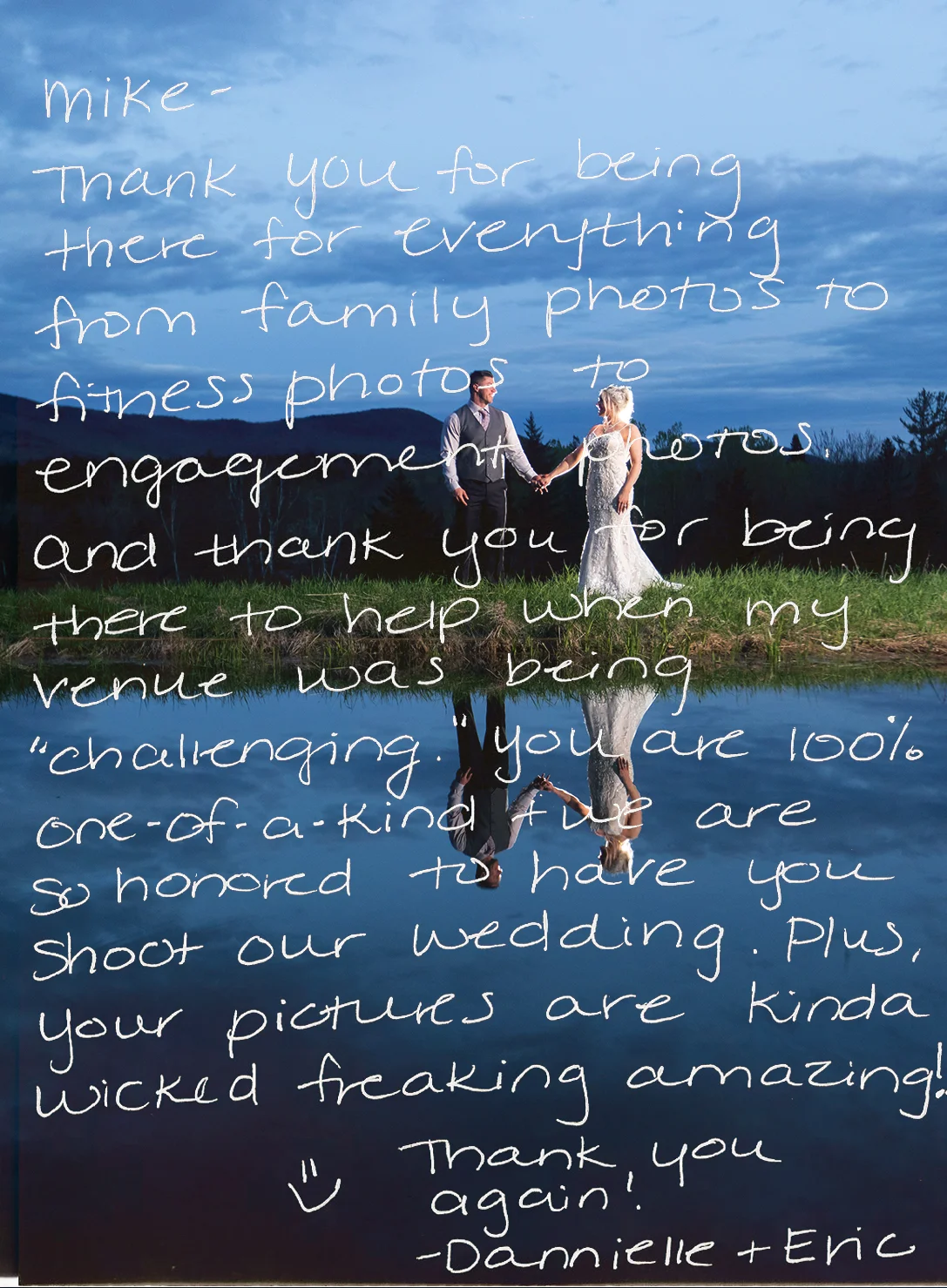 Testimonials — unitymike wedding photography