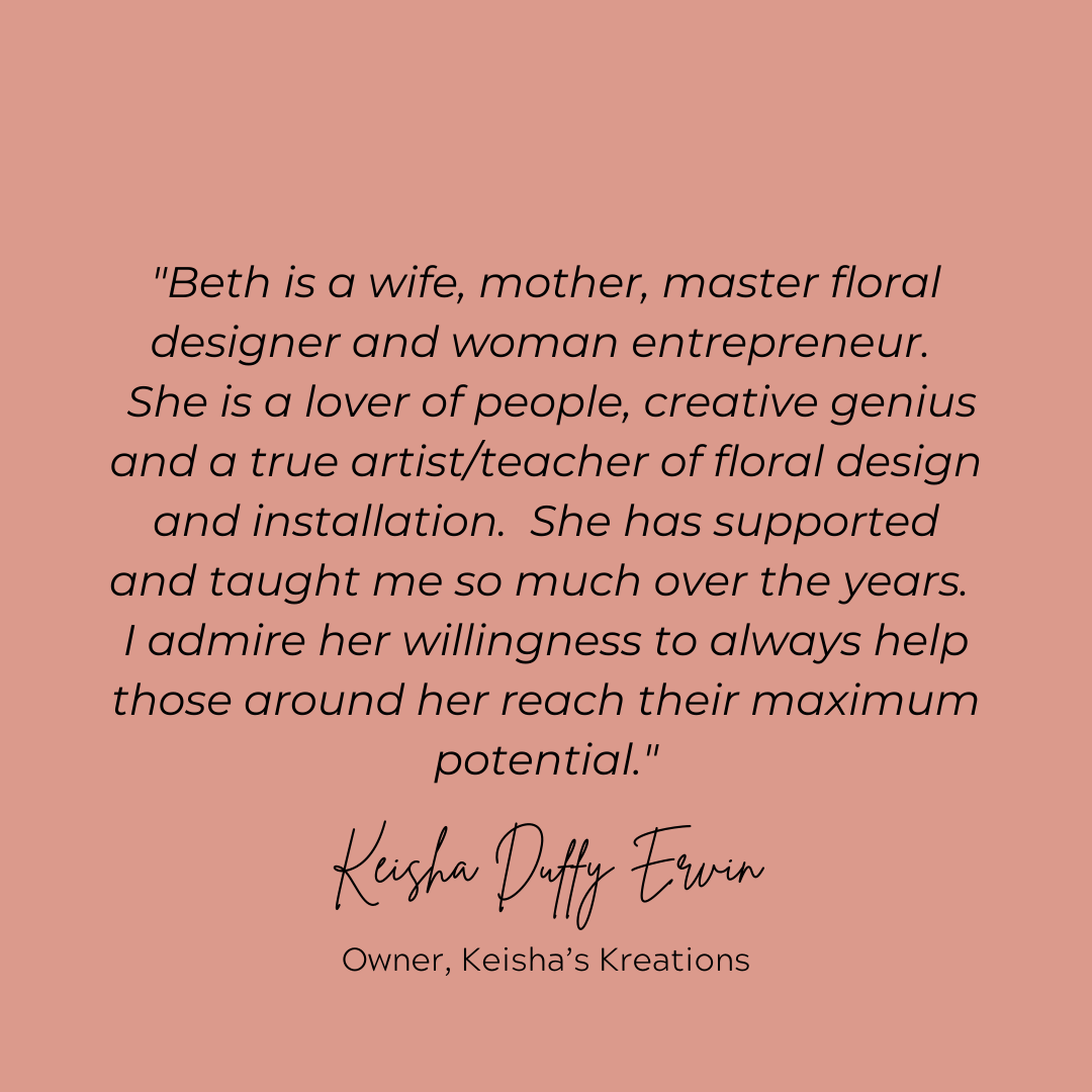 Beth O'Reilly | Flower The Moment