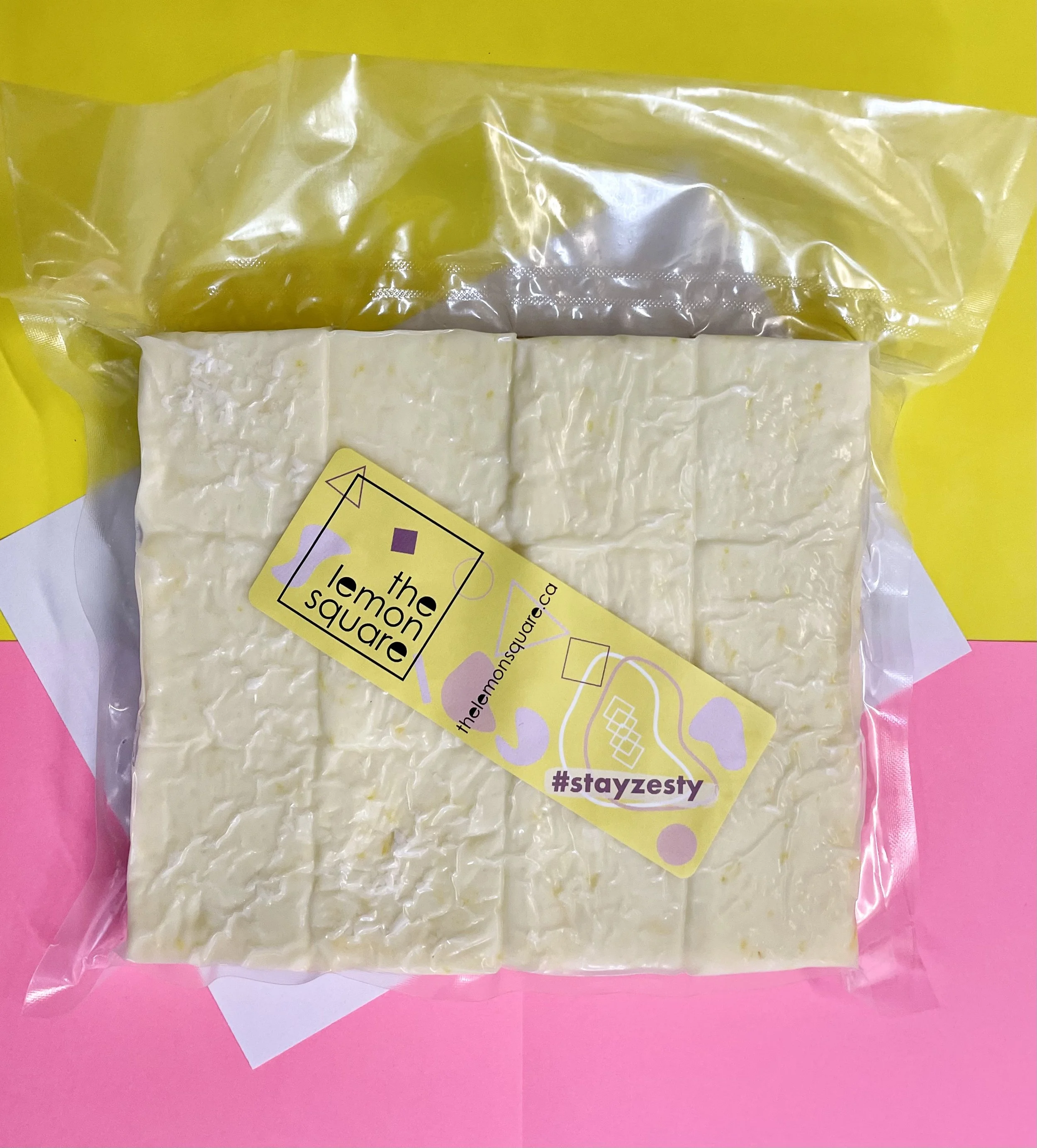 The Lemon Square - Canada's Favourite Lemon Squares