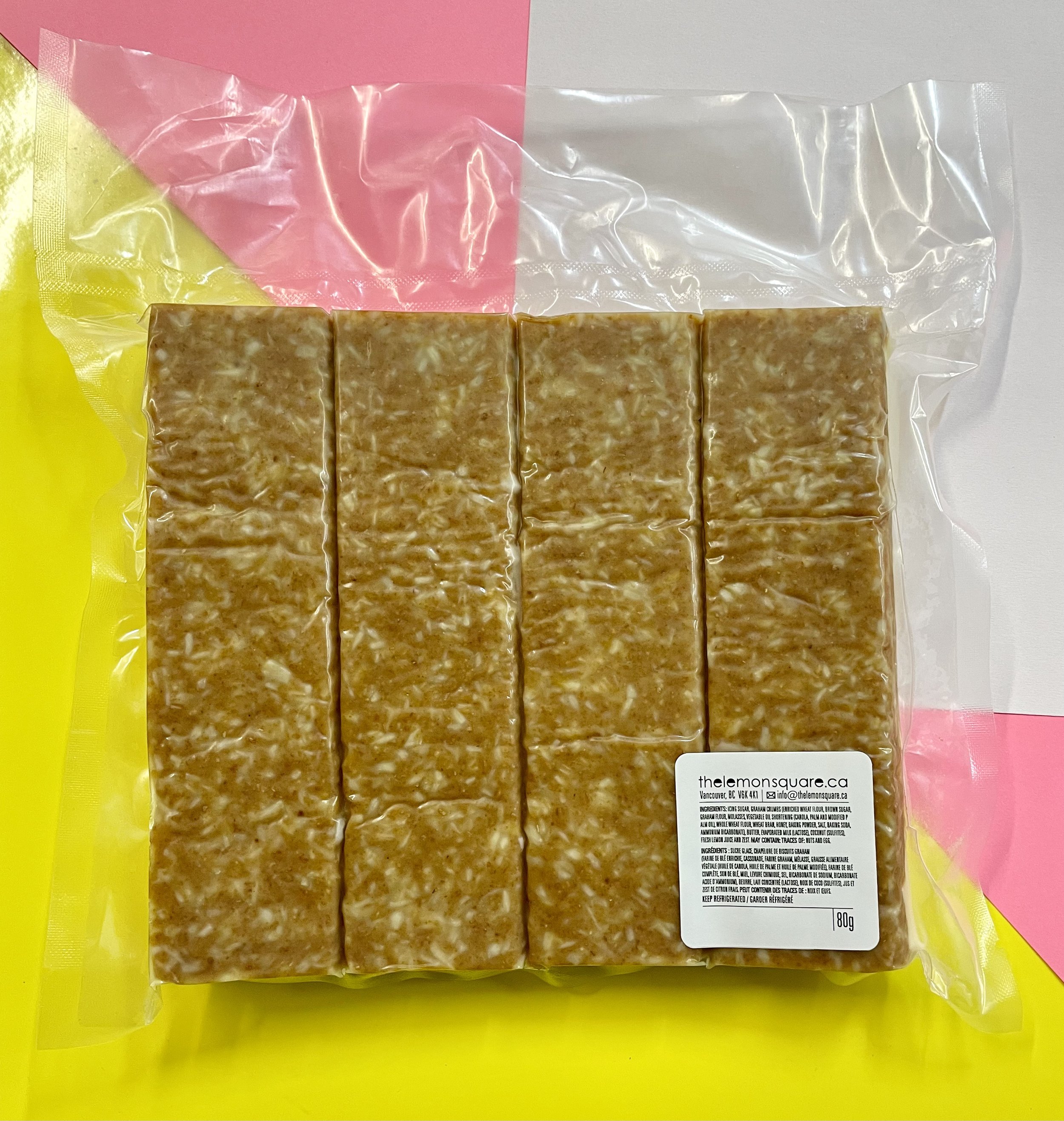 The Lemon Square - Canada's Favourite Lemon Squares