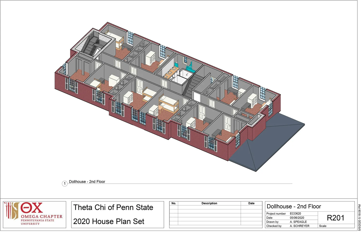 Frat House Floor Plan