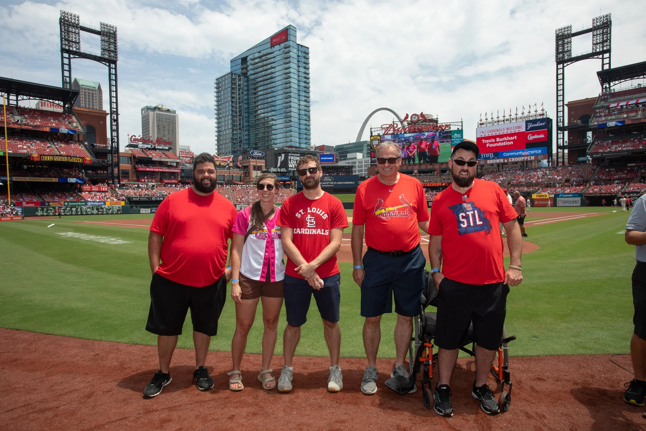Cardinals Baseball Outing — Travis Burkhart Foundation