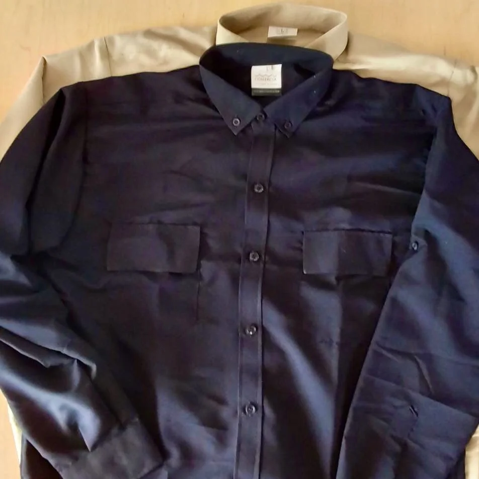 Uniformes y Dotaciones Institucionales - Camisa Columbia y Camisa Safari — Uniformes Comercia