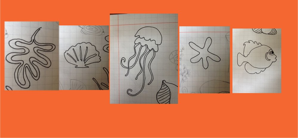 Under The Sea - New Surface Pattern Design — Sarah Bertochi - Handmade