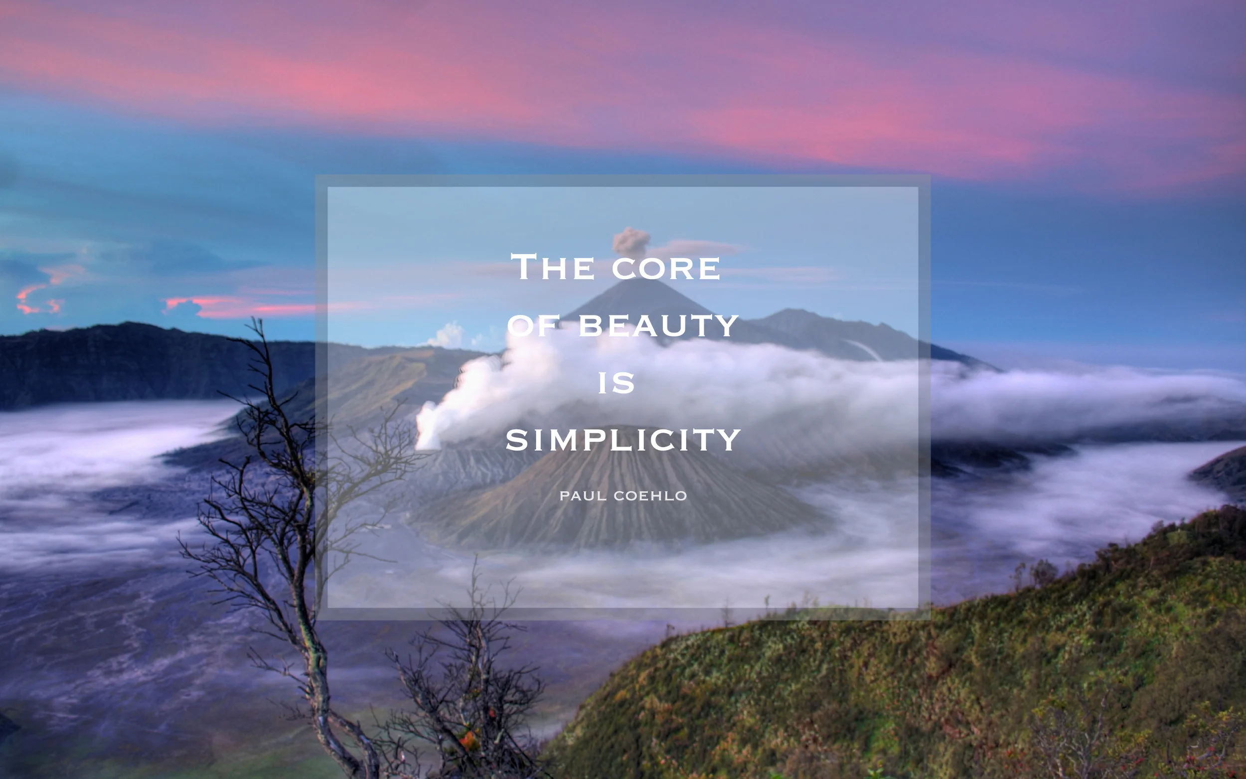 Free Desktop Wallpaper - Simplicity — Sarah Bertochi - Handmade