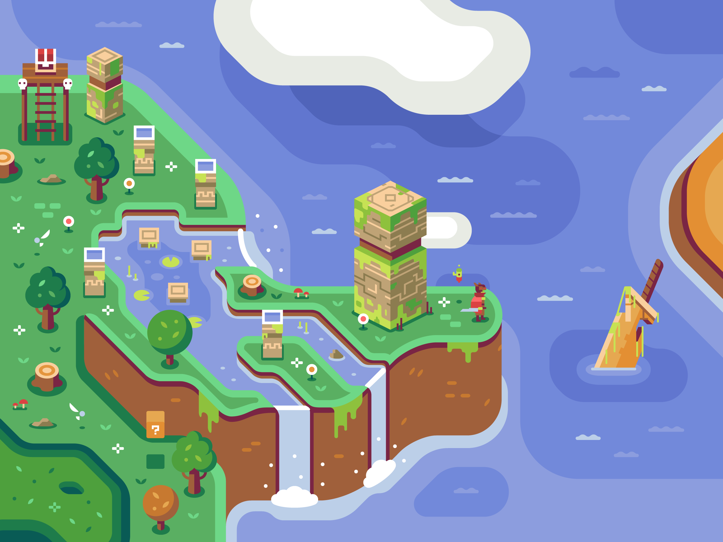 Discord: Office Murals — Matt Anderson Design & Illustration