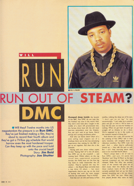 RUN D.M.C. Biography — Hip Hop Scriptures