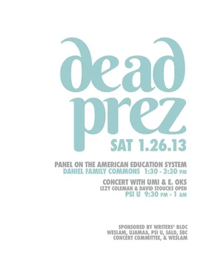 Dead Prez Biography — Hip Hop Scriptures