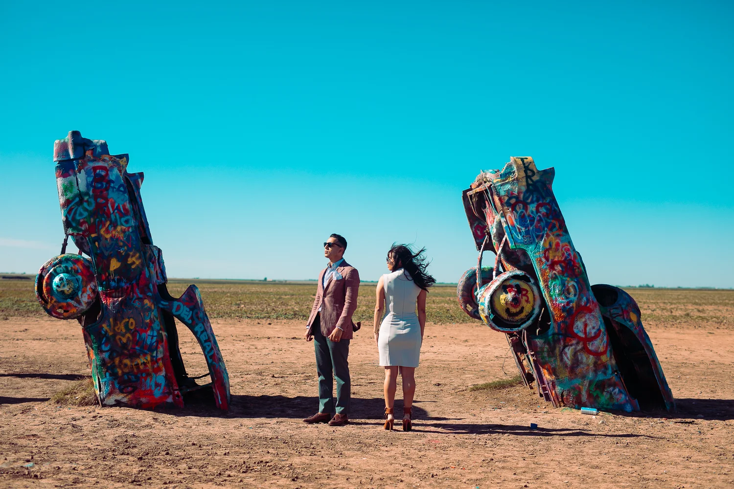 CADILLAC RANCH — HIS+HER