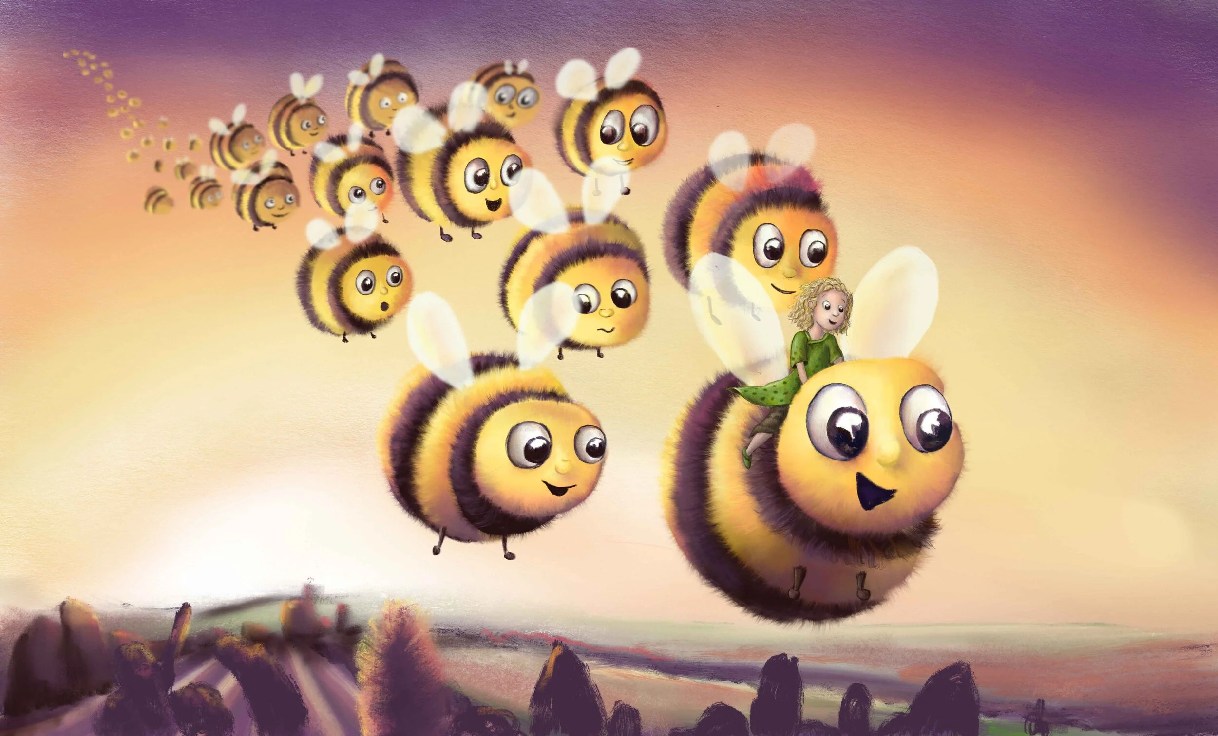 Rachel Blackwell Magical Fairy paintings