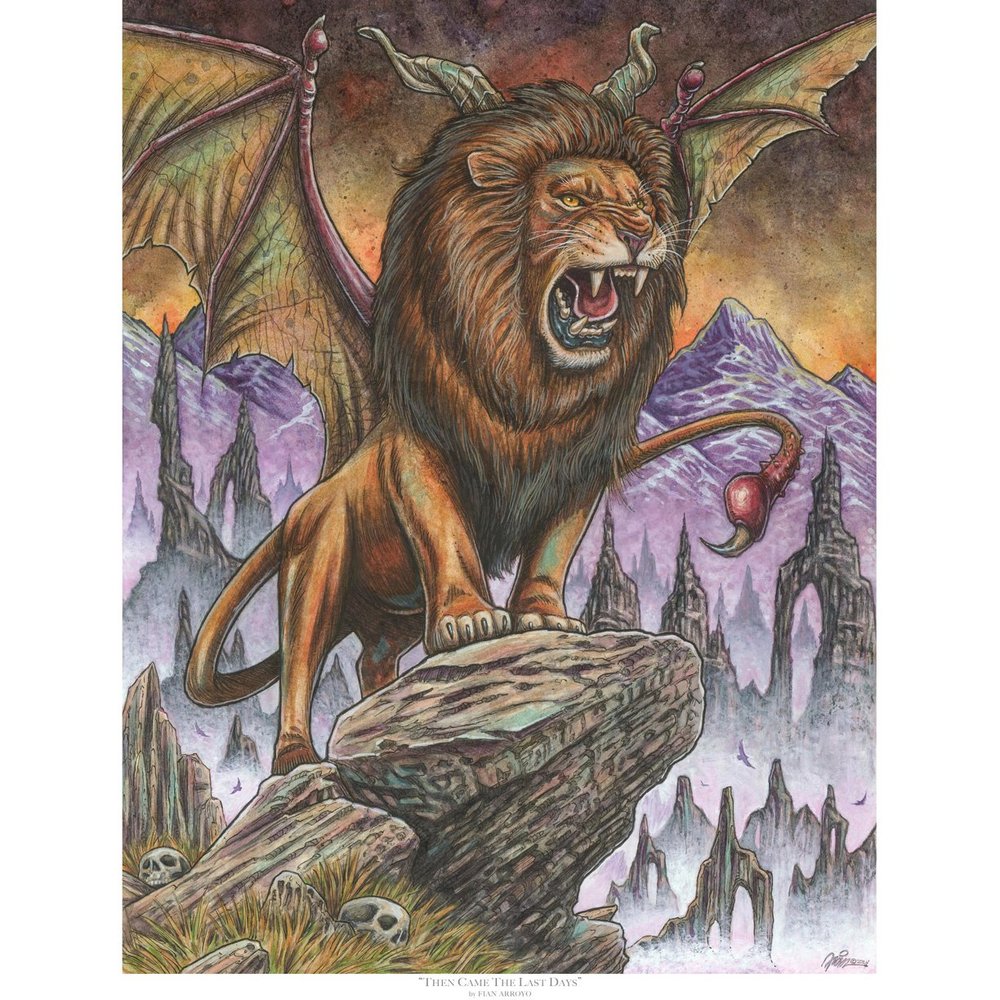 Fantasy Art Manticore