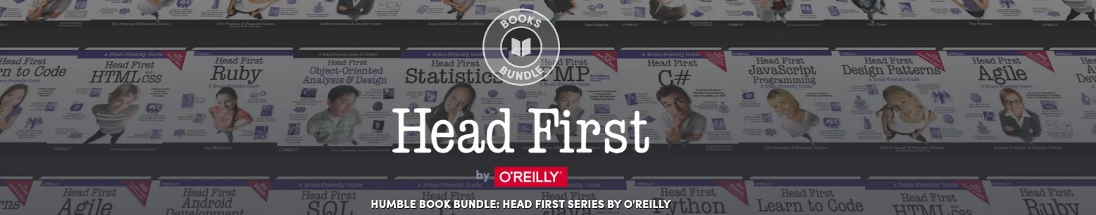 Humble Book Bundle of O'Reilly Books - Head First Design Patterns — Ten Thousand Failures