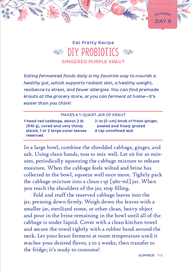 Eat Pretty Every Day Sneak Preview: Gingered Purple Kraut — Jolene Hart