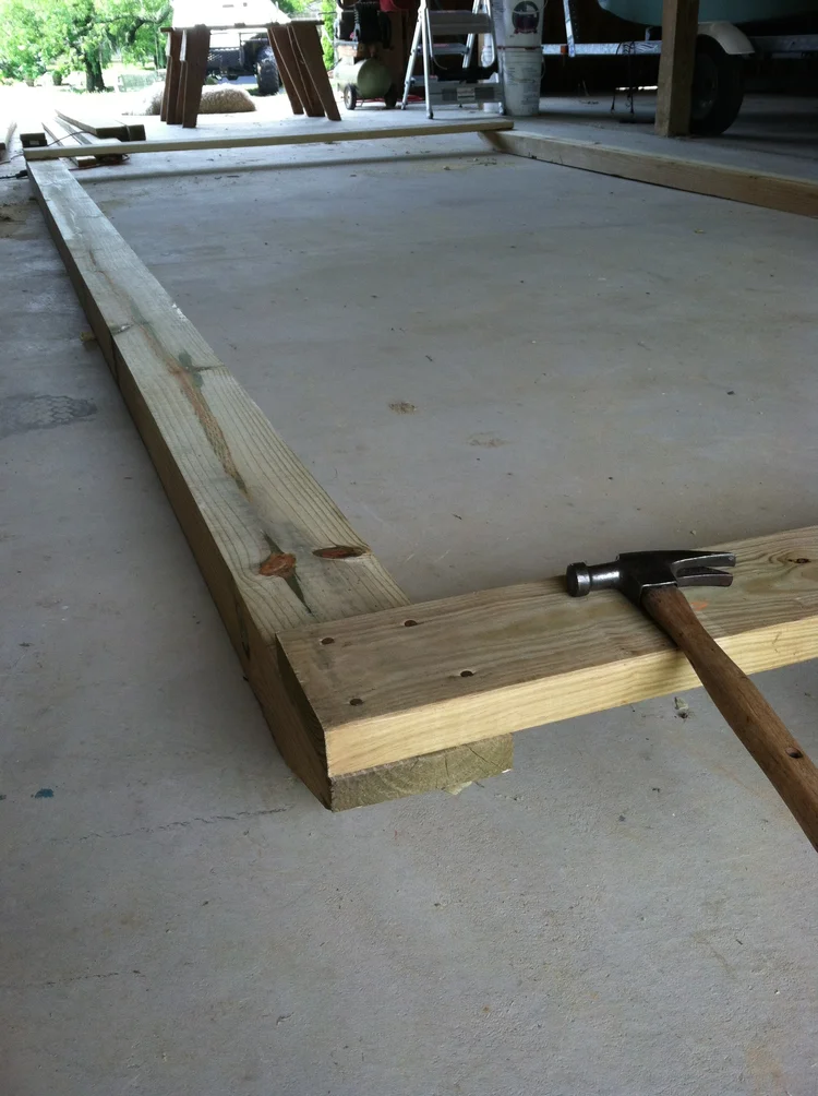 Moveable pig pen, AKA the pig tractor — Lilac Hill Farm