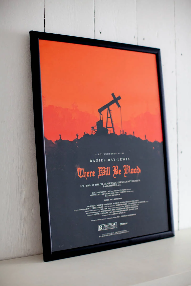 Olly Moss There Will Be Blood Poster