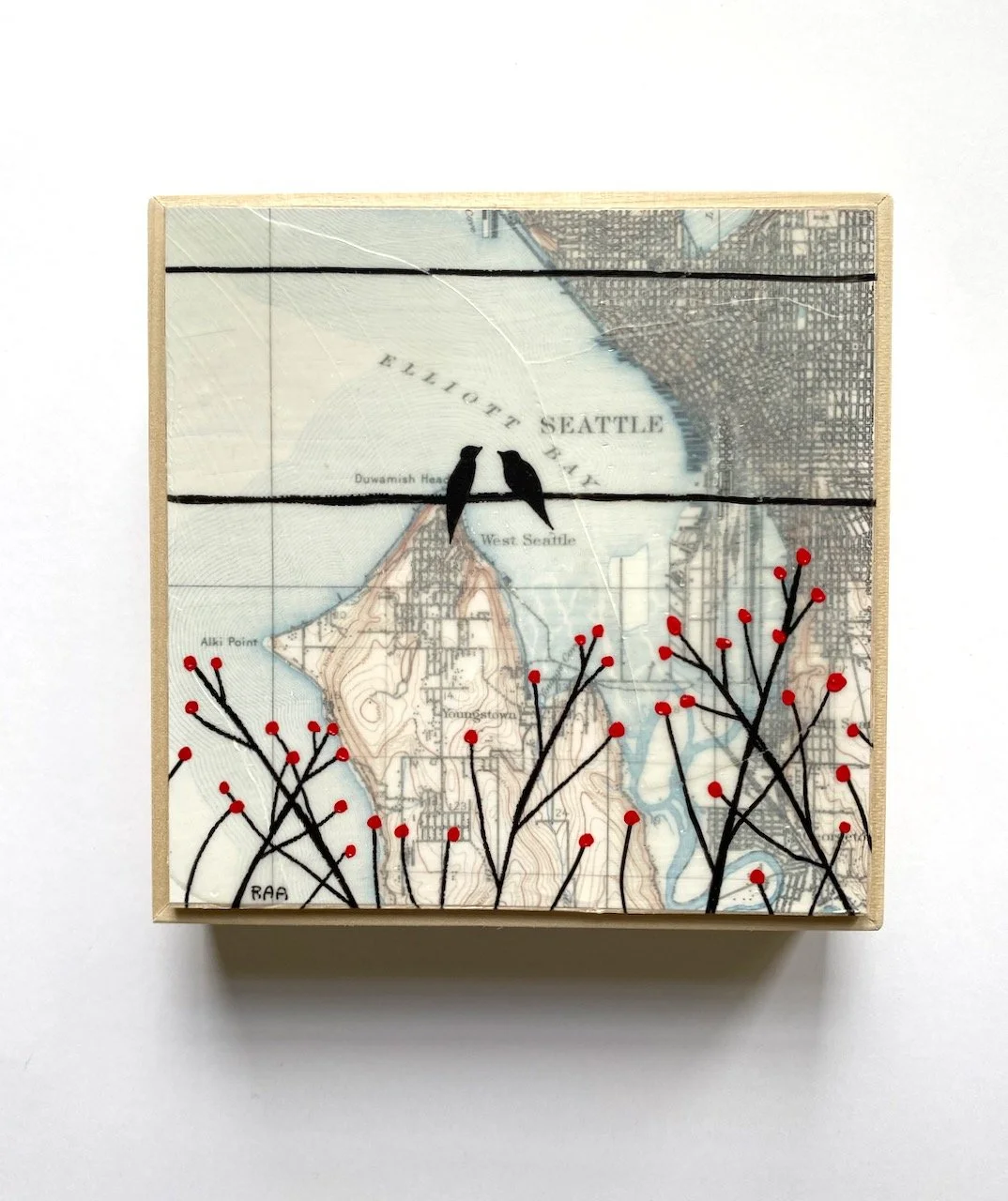 Map Paintings — Rachel Ann Austin