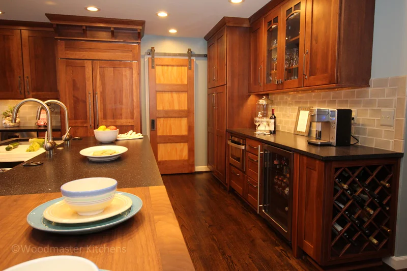 A Beverage Center for Every Kitchen Design | Woodmaster Kitchens