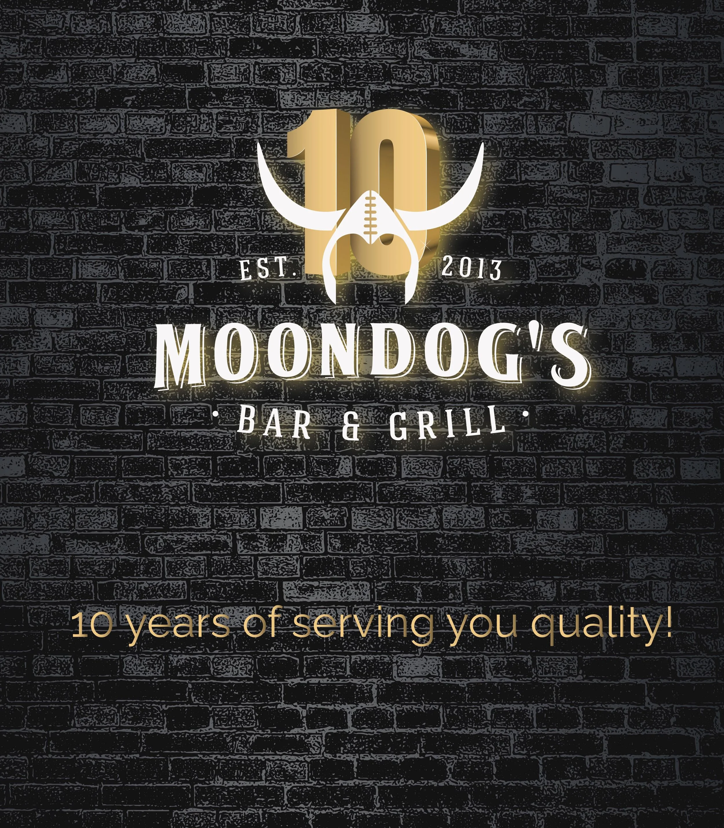 Food Menu — Moondog's Bar & Grill