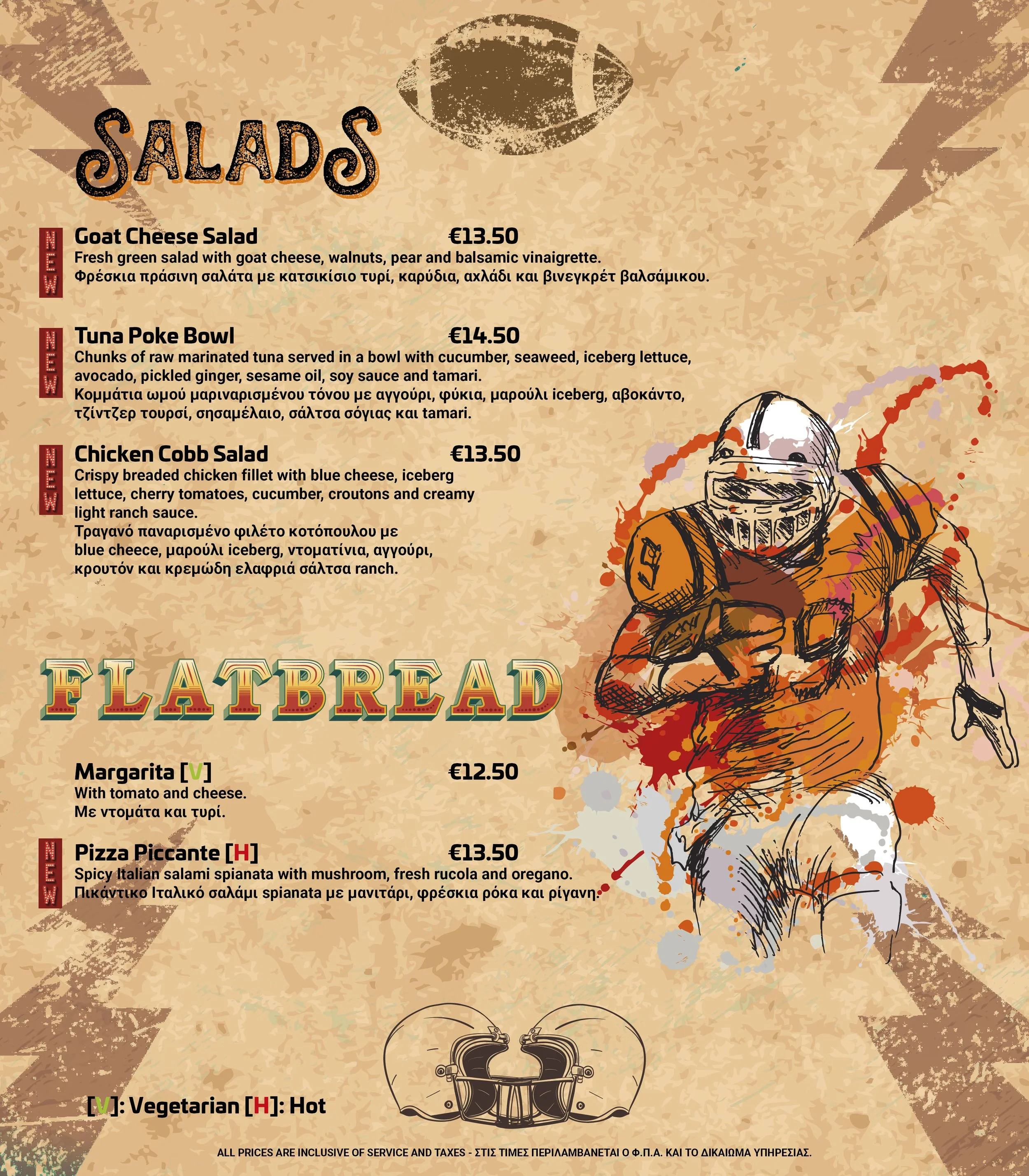 Food Menu — Moondog's Bar & Grill