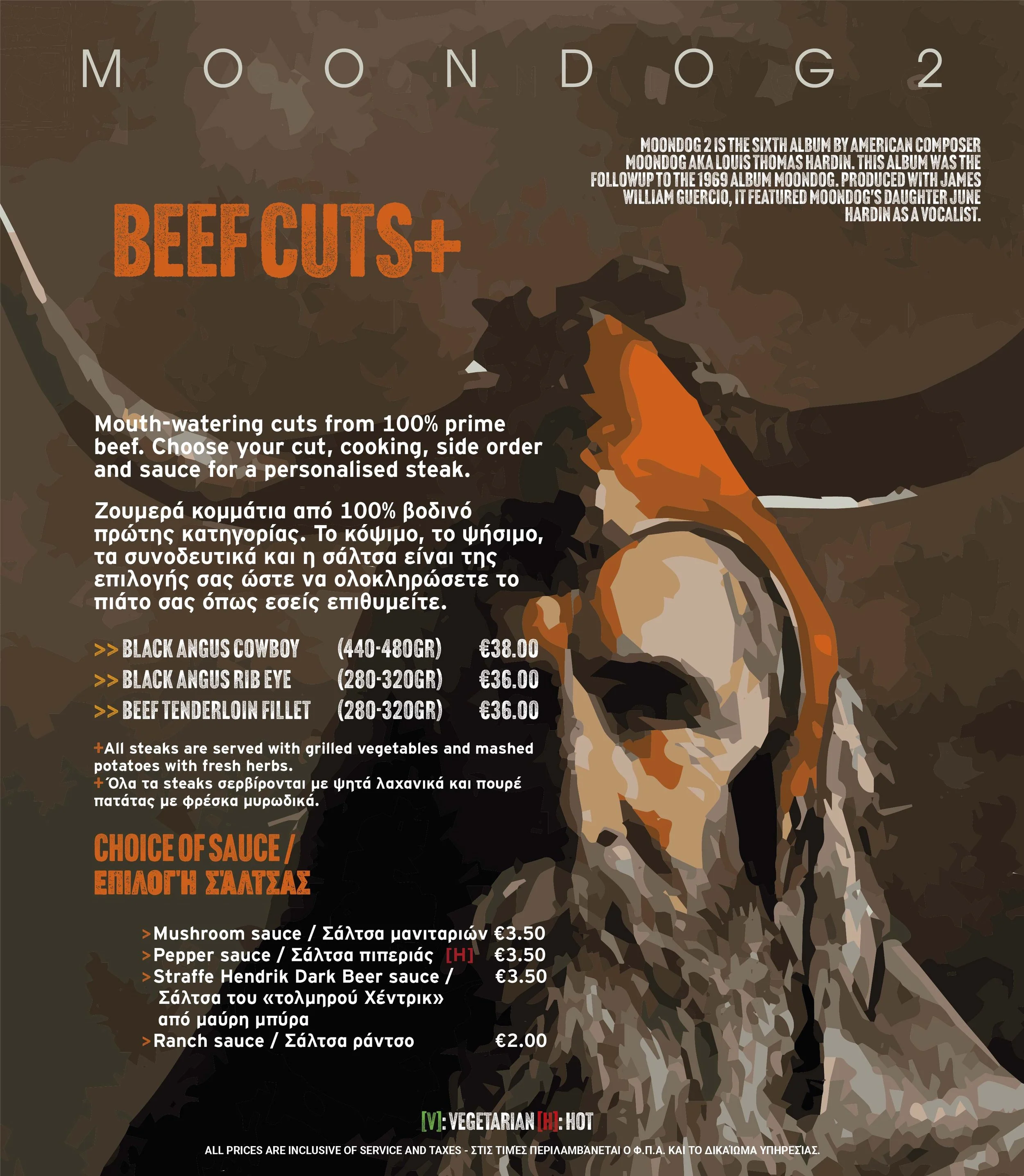 Food Menu — Moondog's Bar & Grill