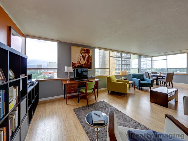 Mid-Century Condo with Walls of Windows — Urban Nest Realty