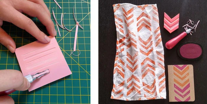 How to Make Your Own Block Print for DIY Crafts, Textiles and More ...