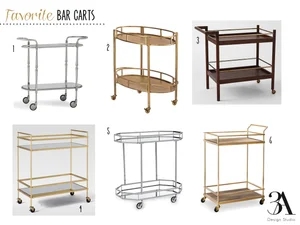 Bar Carts and How to Style Them — 3A DESIGN STUDIO