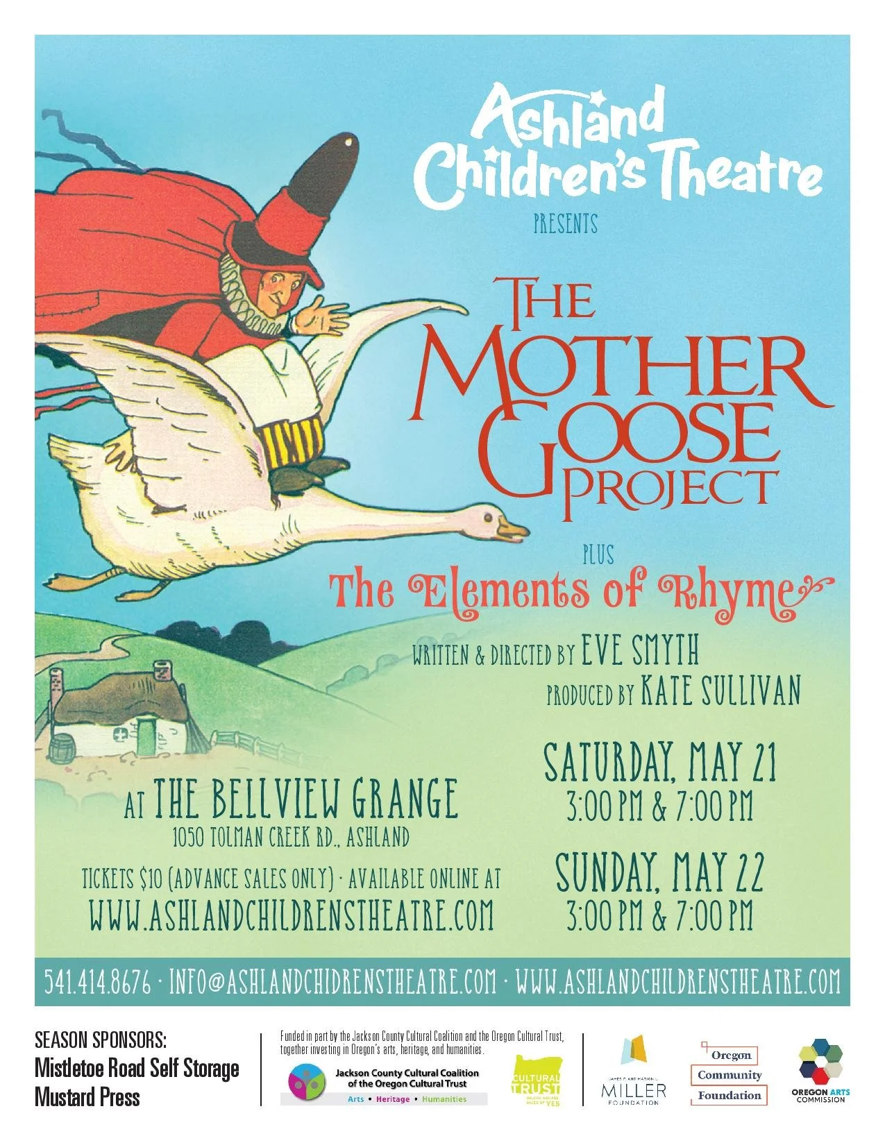 Upcoming Performances — Ashland Children's Theatre