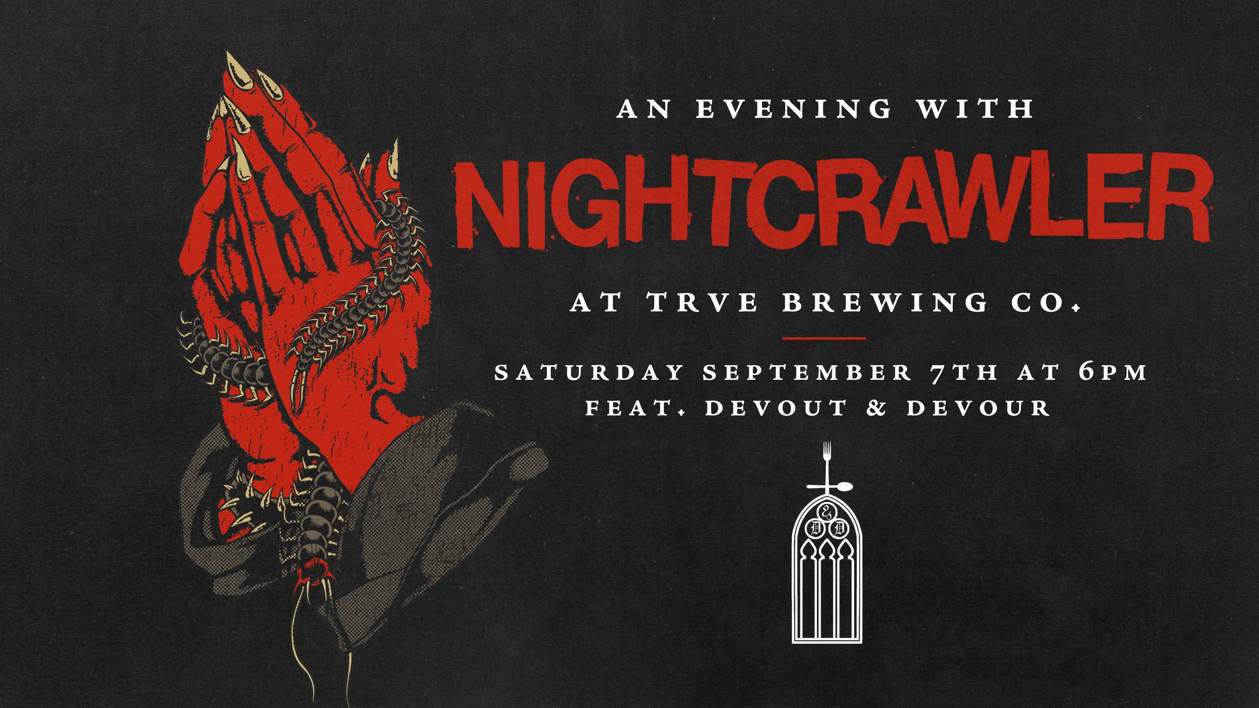 Nightcrawler Logo An Evening With Nightcrawler Featuring Jolly BBQ