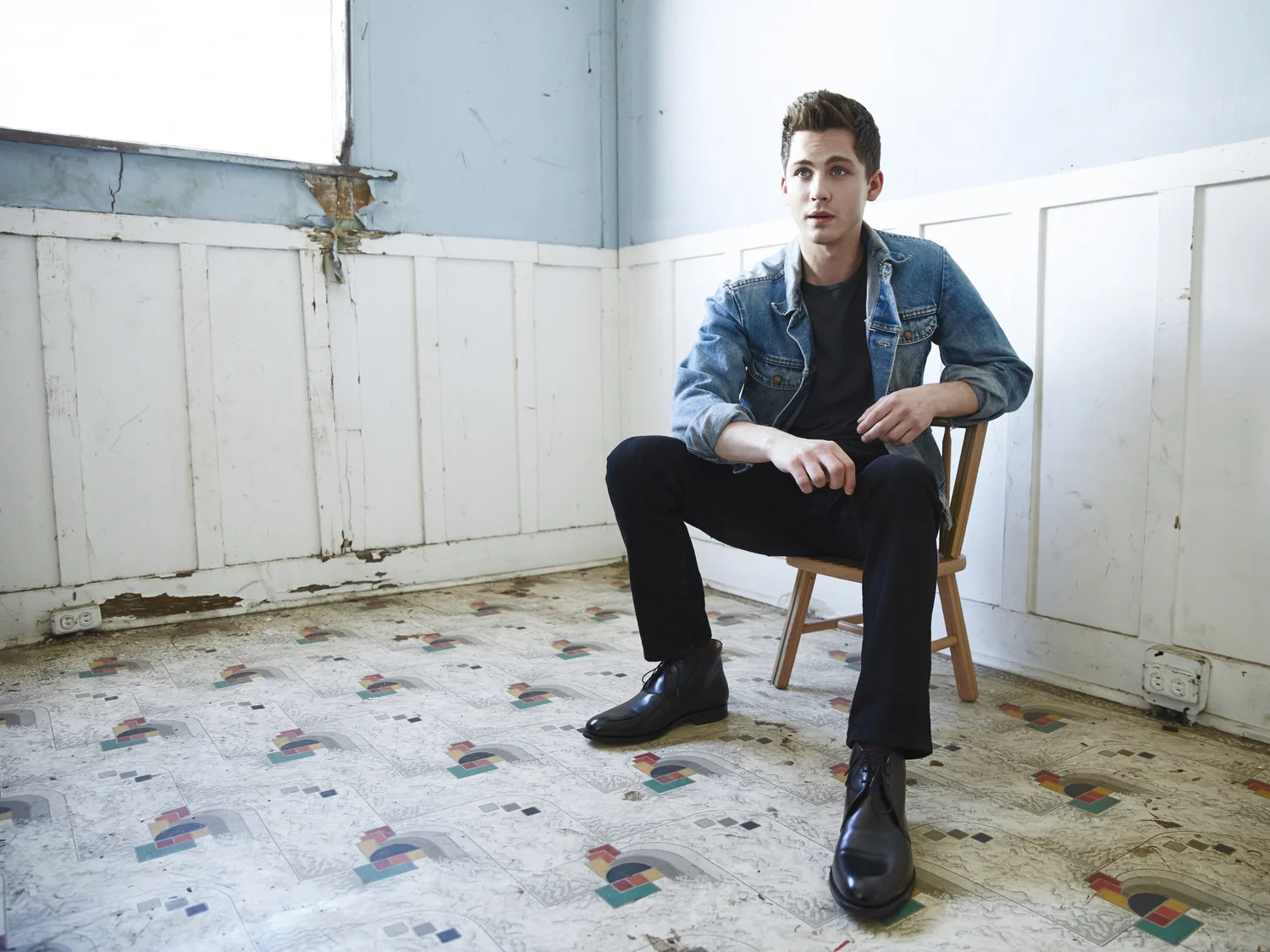 Logan Lerman Photoshoot Nylon
