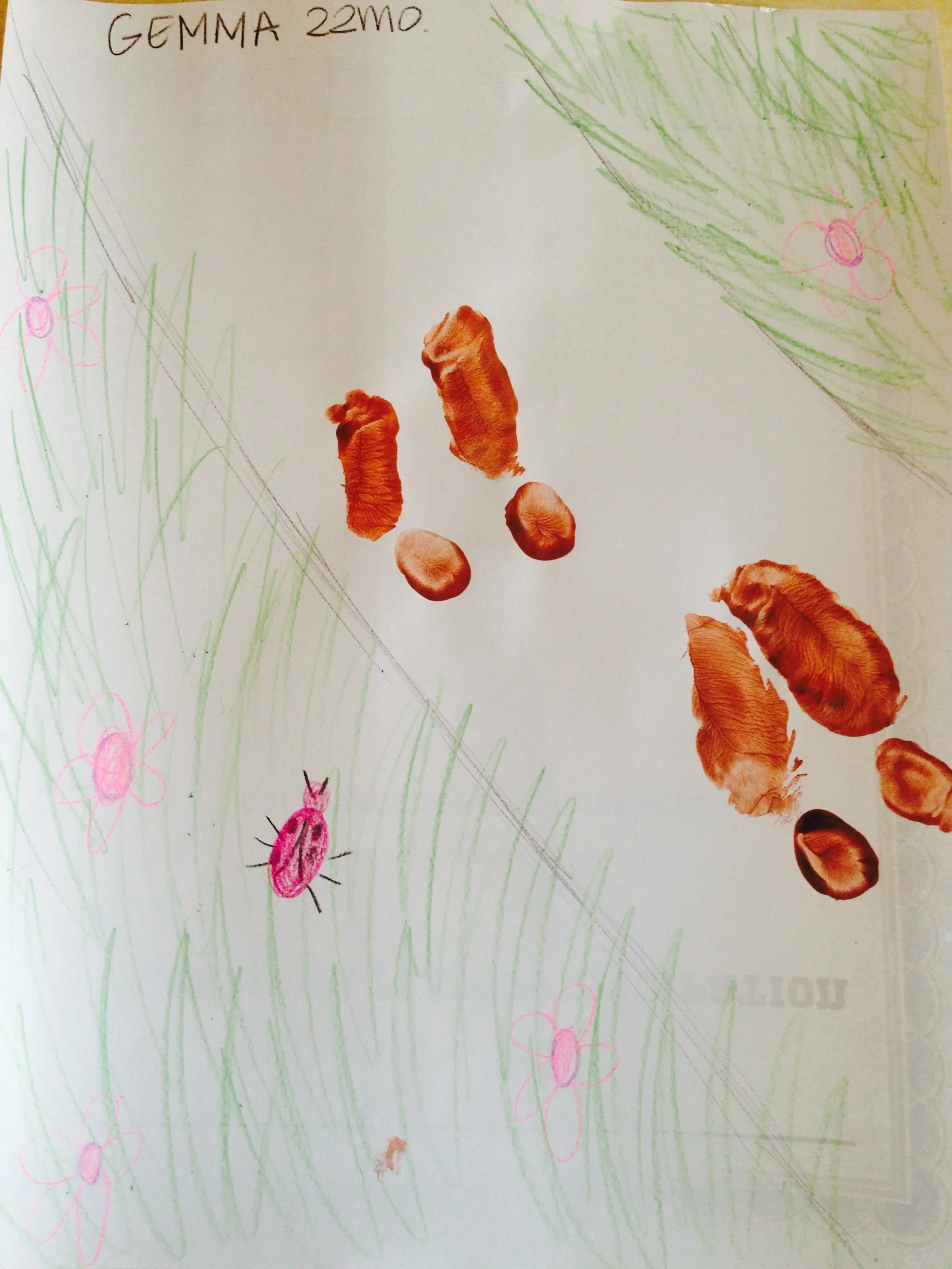 Handprint Deer Tracks — The Hunting Daddies