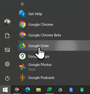How to manually restart Google Drive For Desktop - Kimbley IT