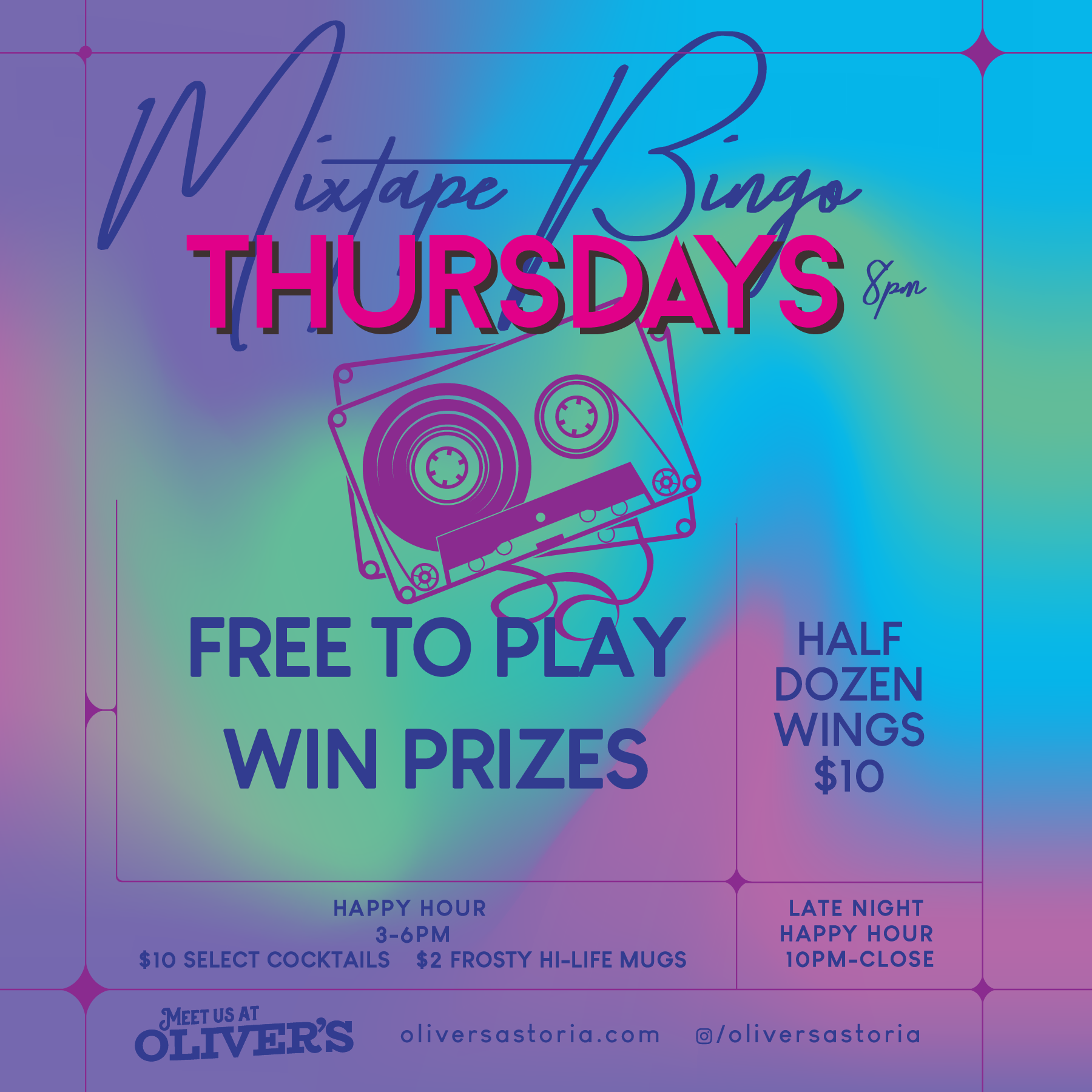 Astoria Events — Oliver's Astoria