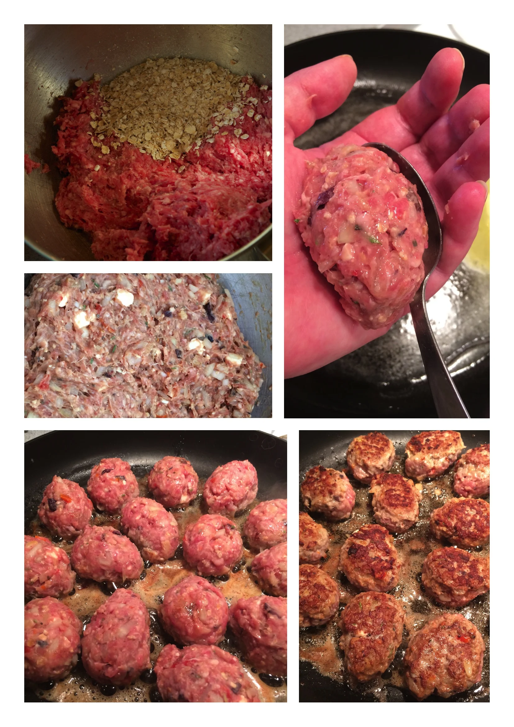 Greek-style Lamb Meatballs - Græske Lammefrikadelle — Sweet • Sour • Savory
