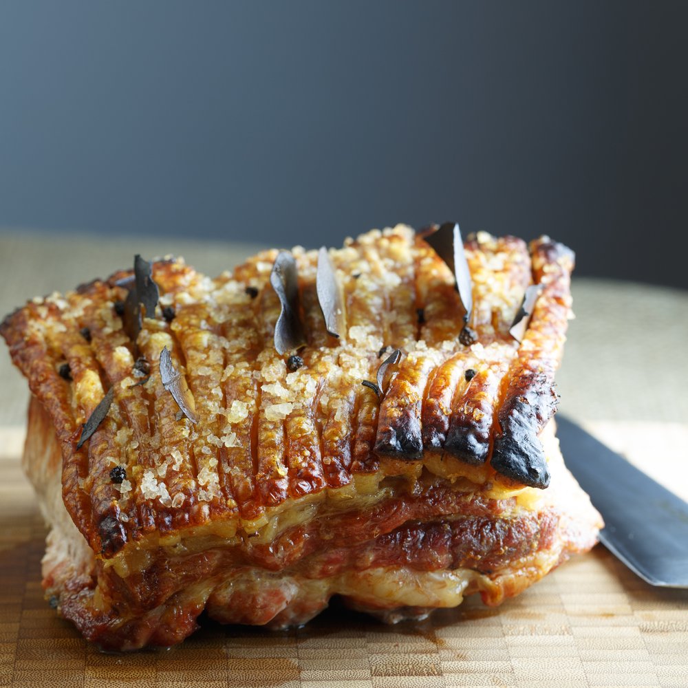 Danish Pork Roast - Flæskesteg — Sweet • Sour • Savory