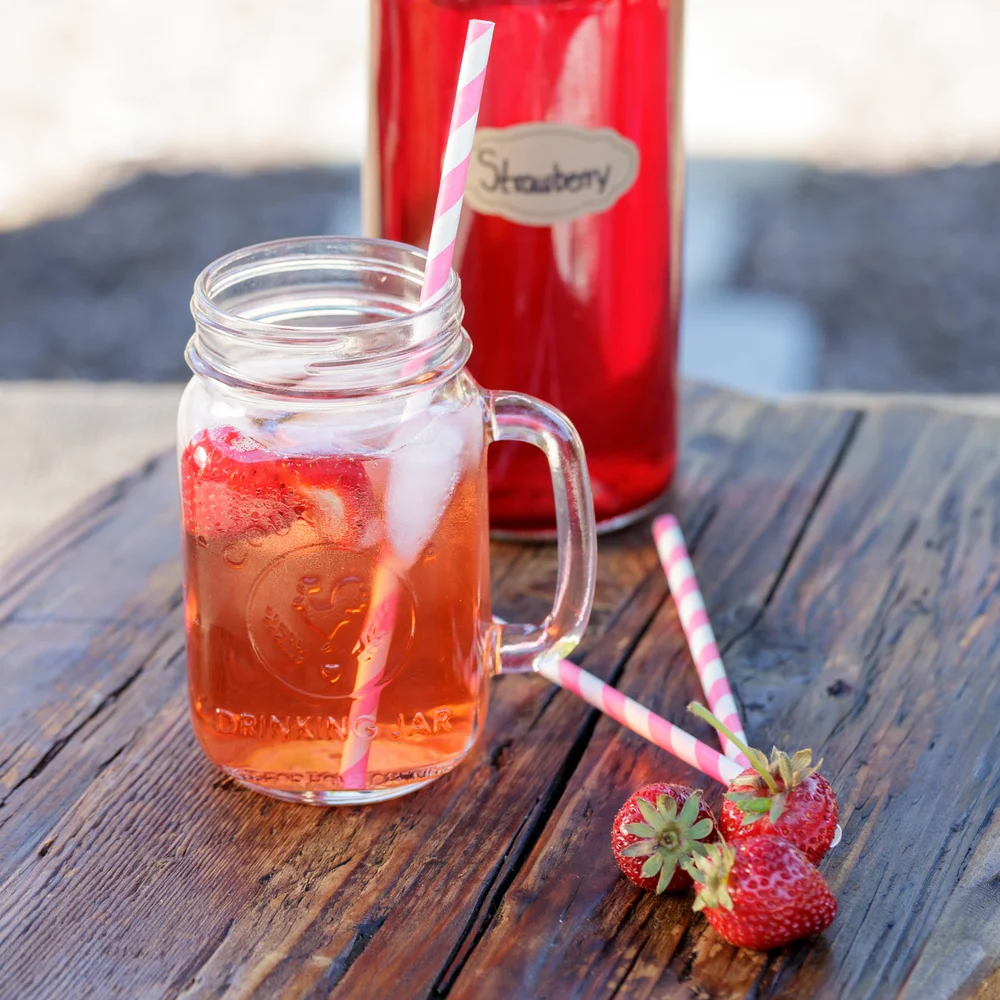 Homemade Strawberry Syrup — Sweet • Sour • Savory