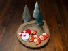 Pleated Christmas Heart Cookies — Sweet • Sour • Savory