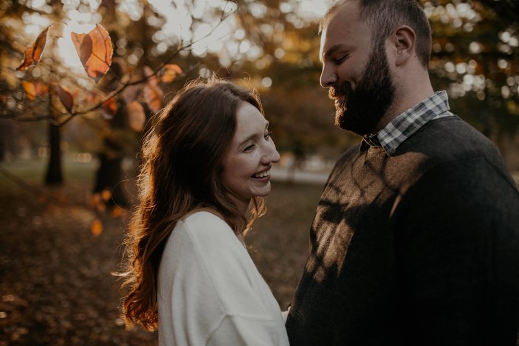 MEGAN + MATT | TOWER GROVE ENGAGEMENT — Made to be Mine