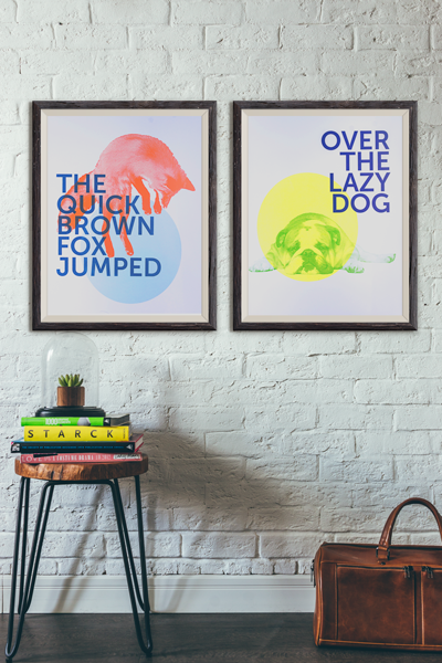 Screen Print Poster Designs
