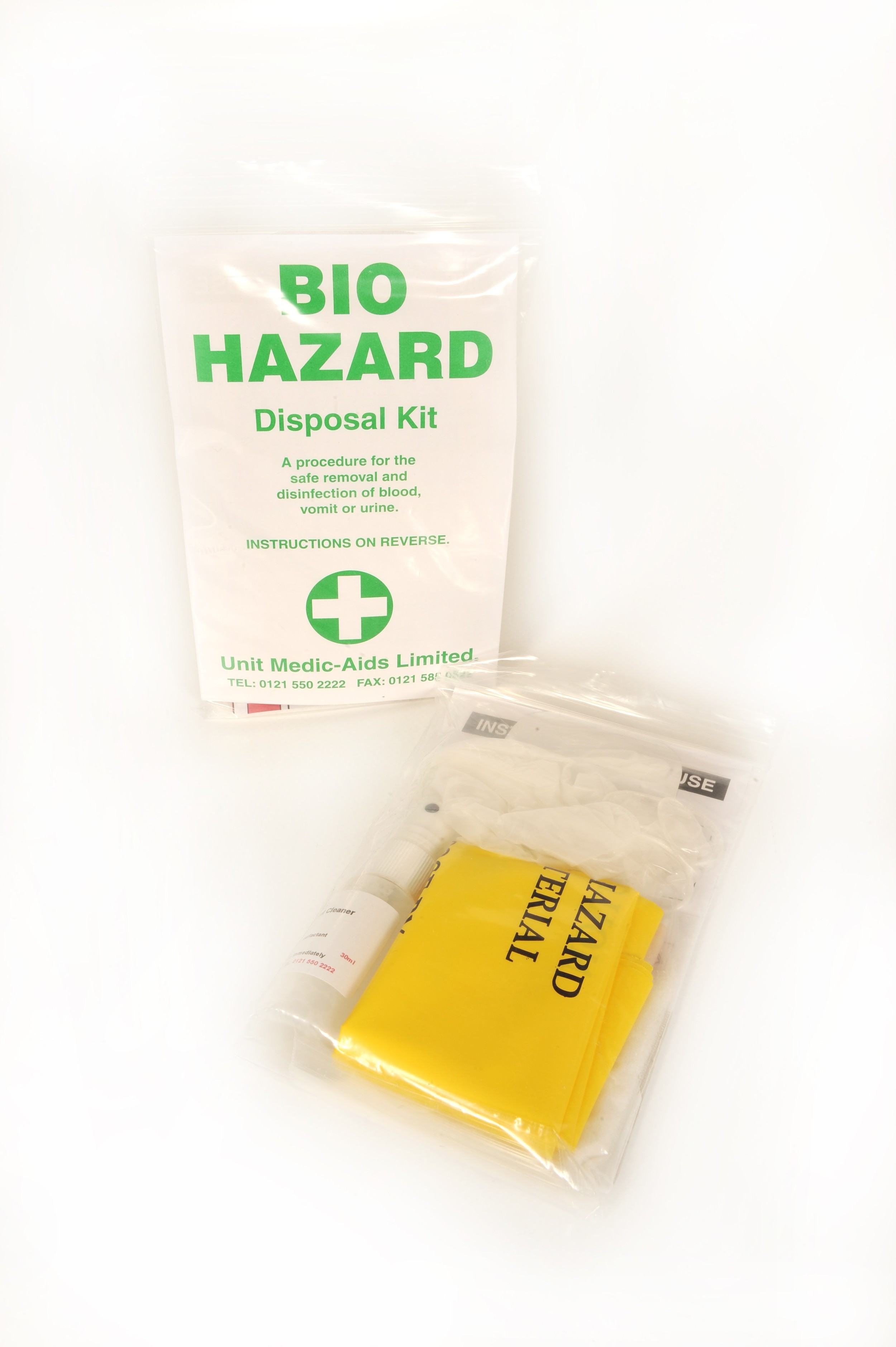 Body Fluid Disposal Kits — ASB First Aid Supplies (UK) & Training ...
