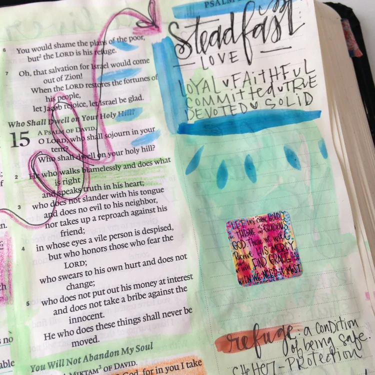 Bible Journaling: What I've Learned and what I use... — Valerie Wieners Art