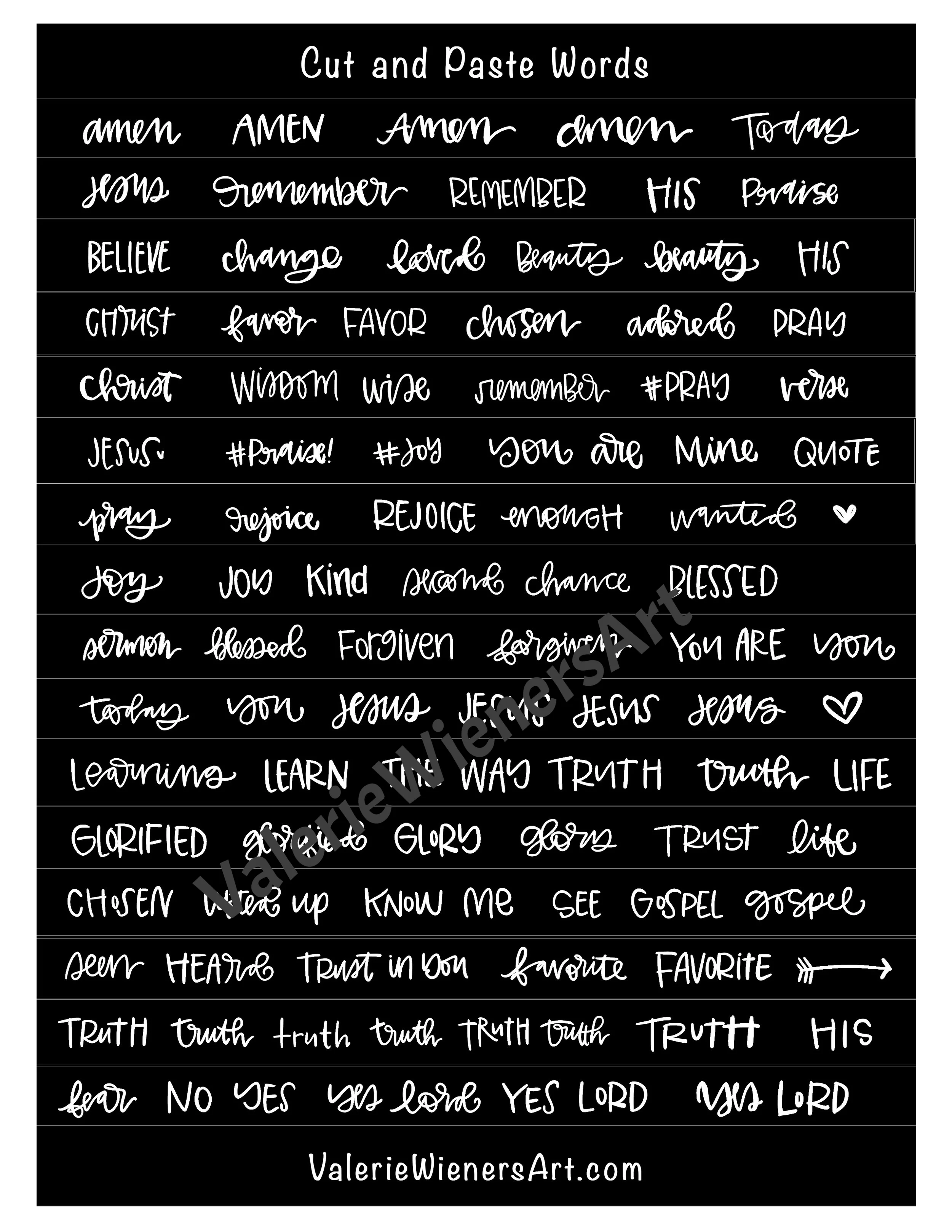 Cut And Paste Words Valerie Wieners Art cut-and-paste-words-valerie-wieners-art