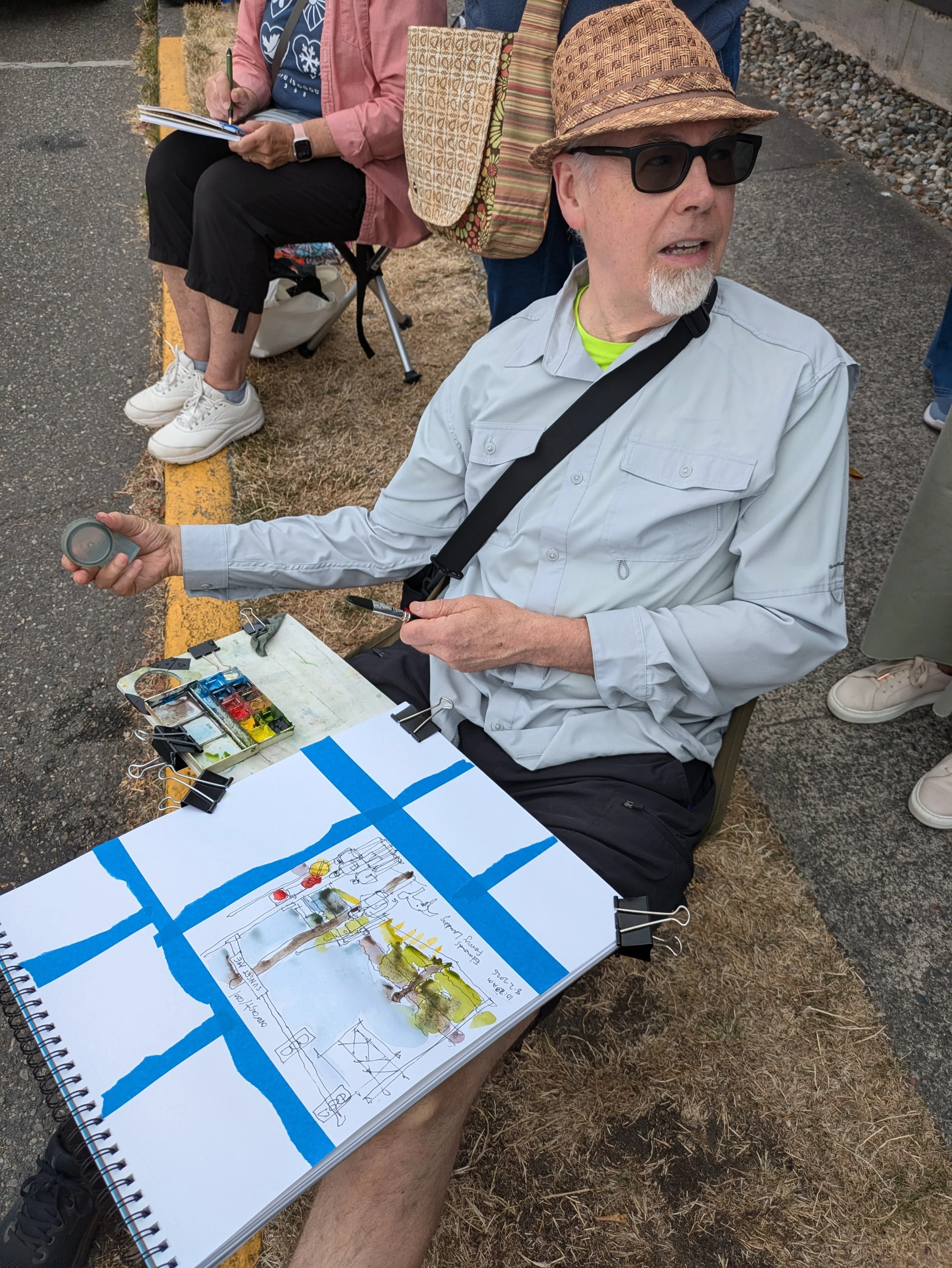 Journey Sketching on Your Travels - with David Chamness — ARTspot Edmonds