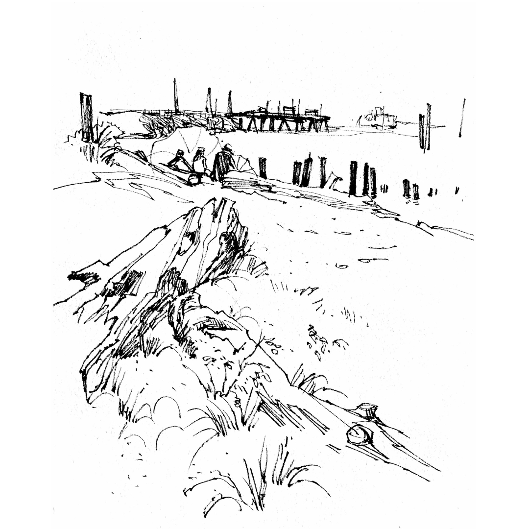 Sketching the Edmonds Waterfront: Lively Lines and Expressive Color ...