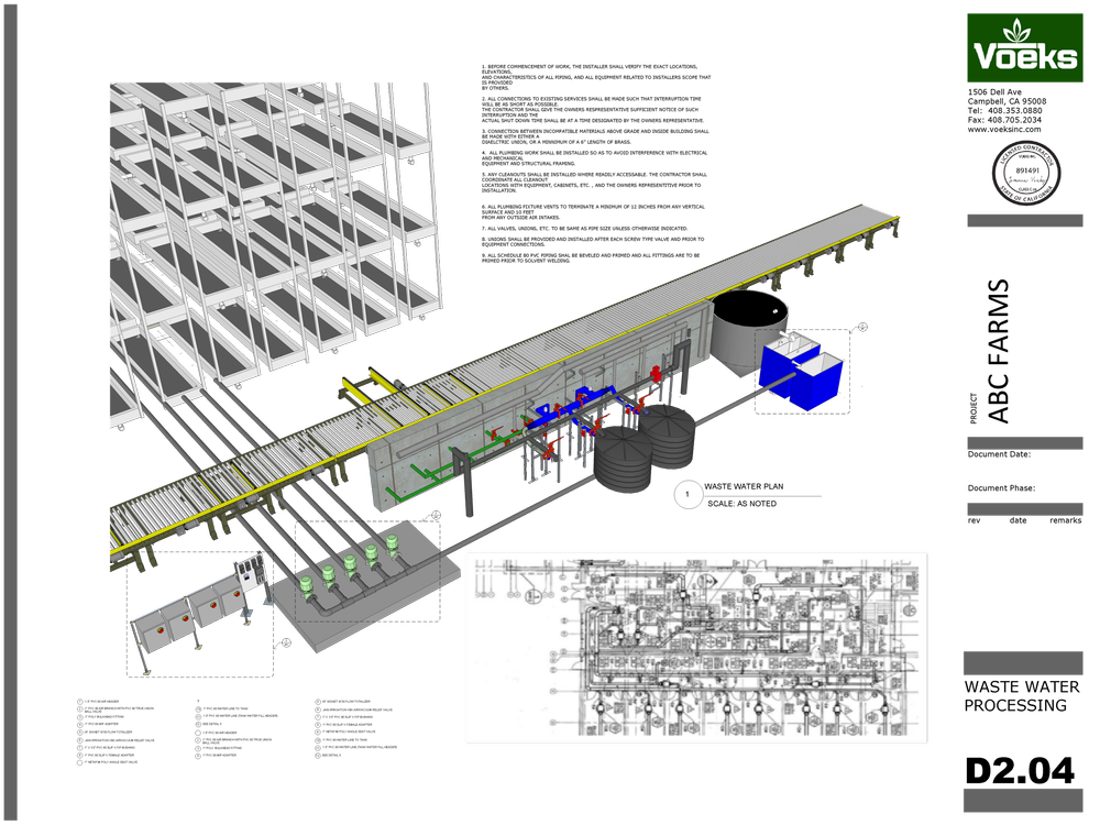 Voeks Inc. — Vertical Hydroponic Design